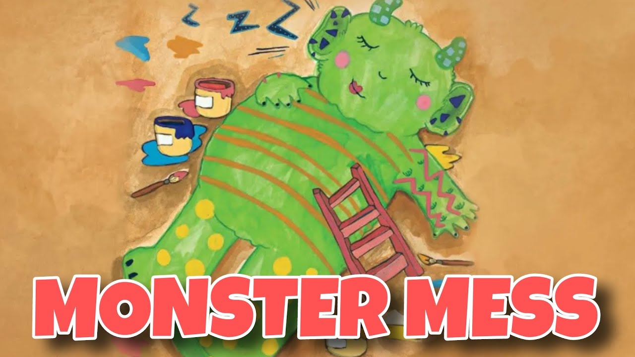 Monster Mess, Story Book 👹 - YouTube