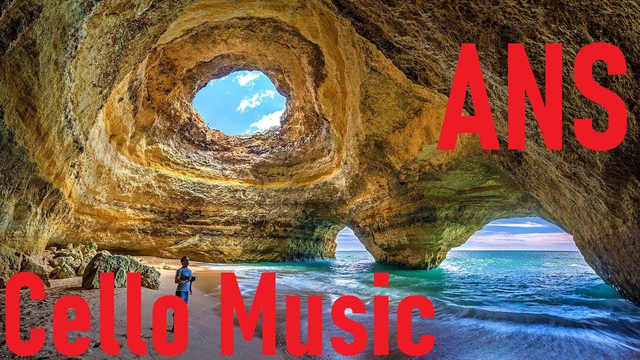 Scenes of the ocean and Cello Music Art Nature Sound - YouTube