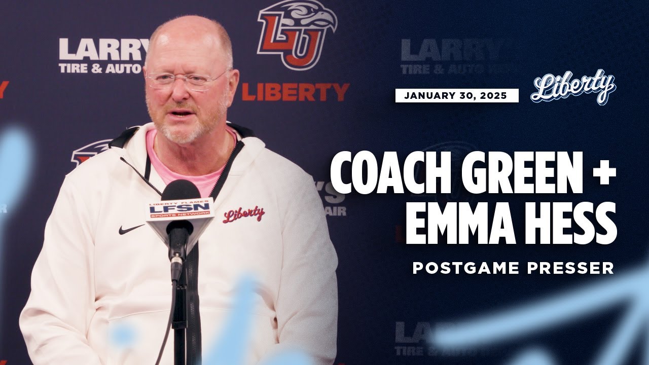 Coach Green & Emma Hess Talk About The Win Over KSU - YouTube