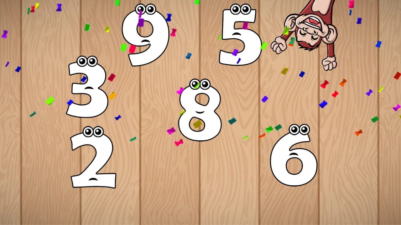 Wrong Wooden Slots with 10 Little Crying Numbers - Preschool Activity ...