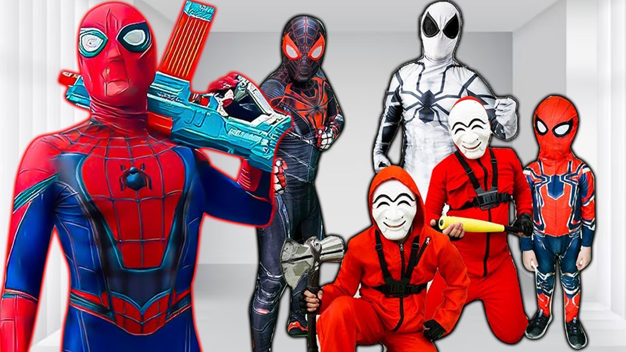 TEAM SPIDER MAN in REAL LIFE #108 | Marvel's Spider-Man 2 - NAPOLEON ...