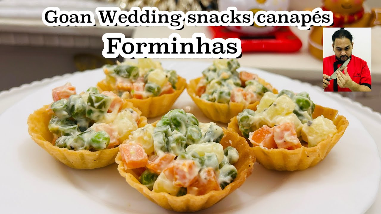 Goan style Forminhas | canapés| Goan wedding snacks| - YouTube