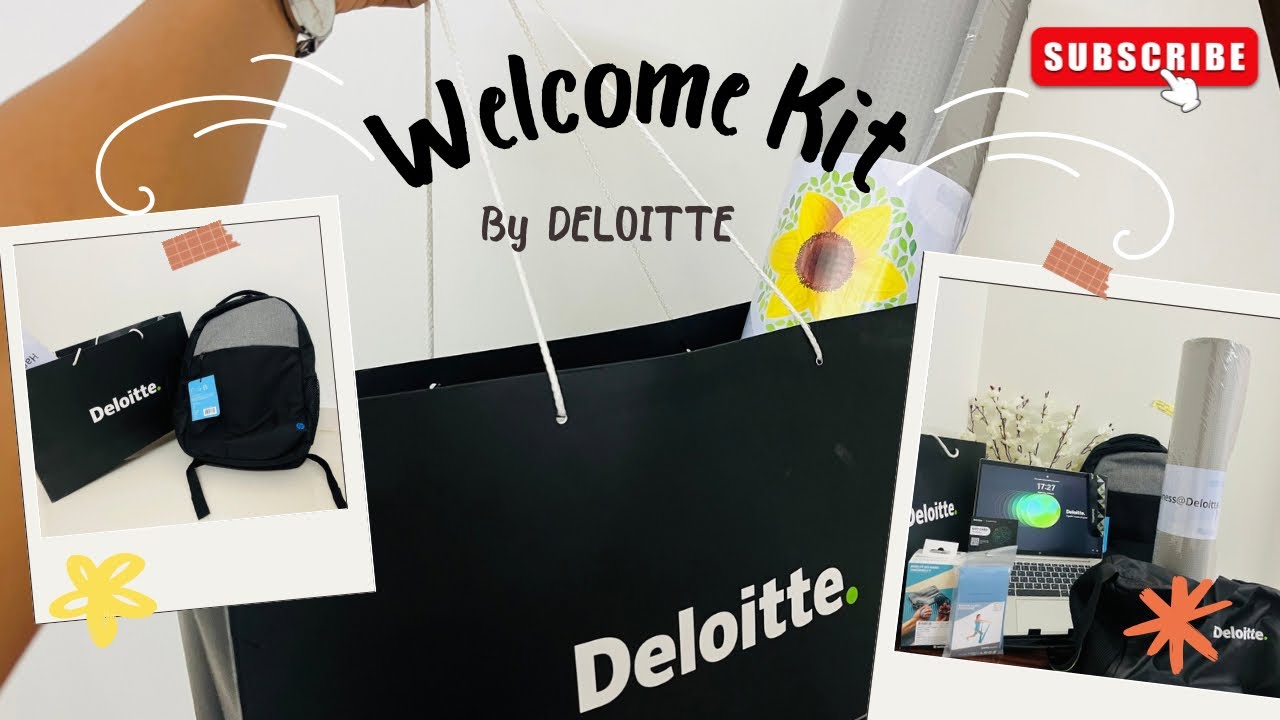 DELOITTE INDIA Welcome Kit | Pune | Decathlon Goodies😱 #welcomekit # ...