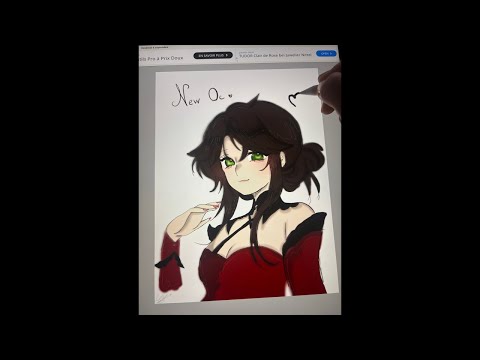 Live chill dessin iPad et discute❤️🍓