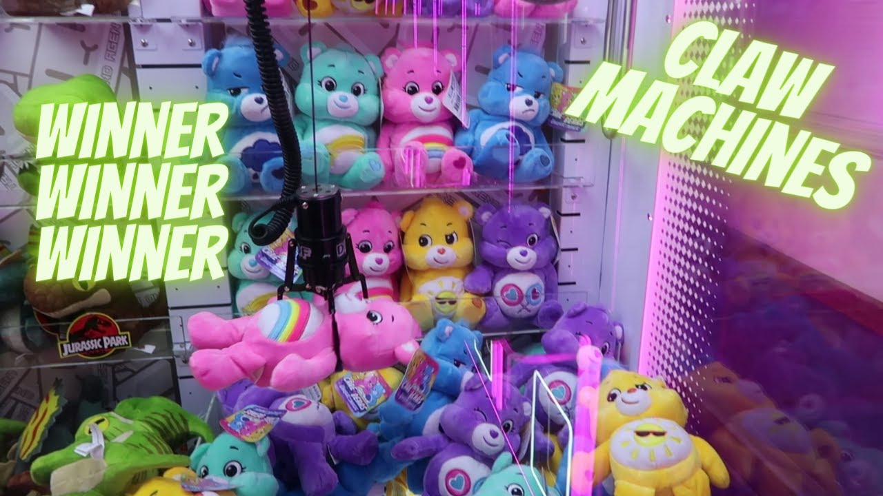 Playing CLAW MACHINES at 2 Melbourne Arcades - And Winning!! TMNT, Care ...