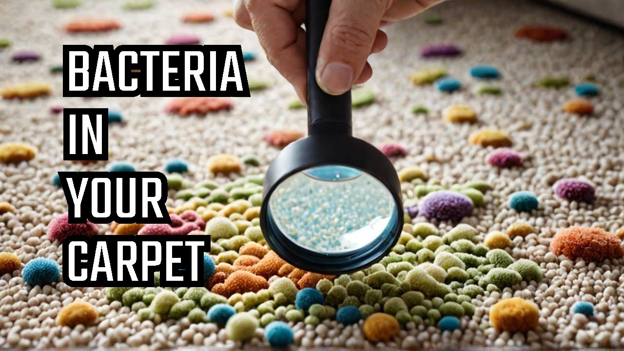 Bacteria in the Carpet! Try USA Clean Master's Deep Clean Service - YouTube