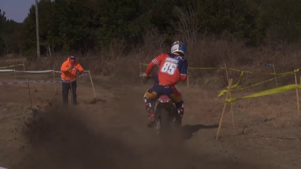 Drew Higgins Full Gas Sprint Enduro Rd 1 15sec - YouTube
