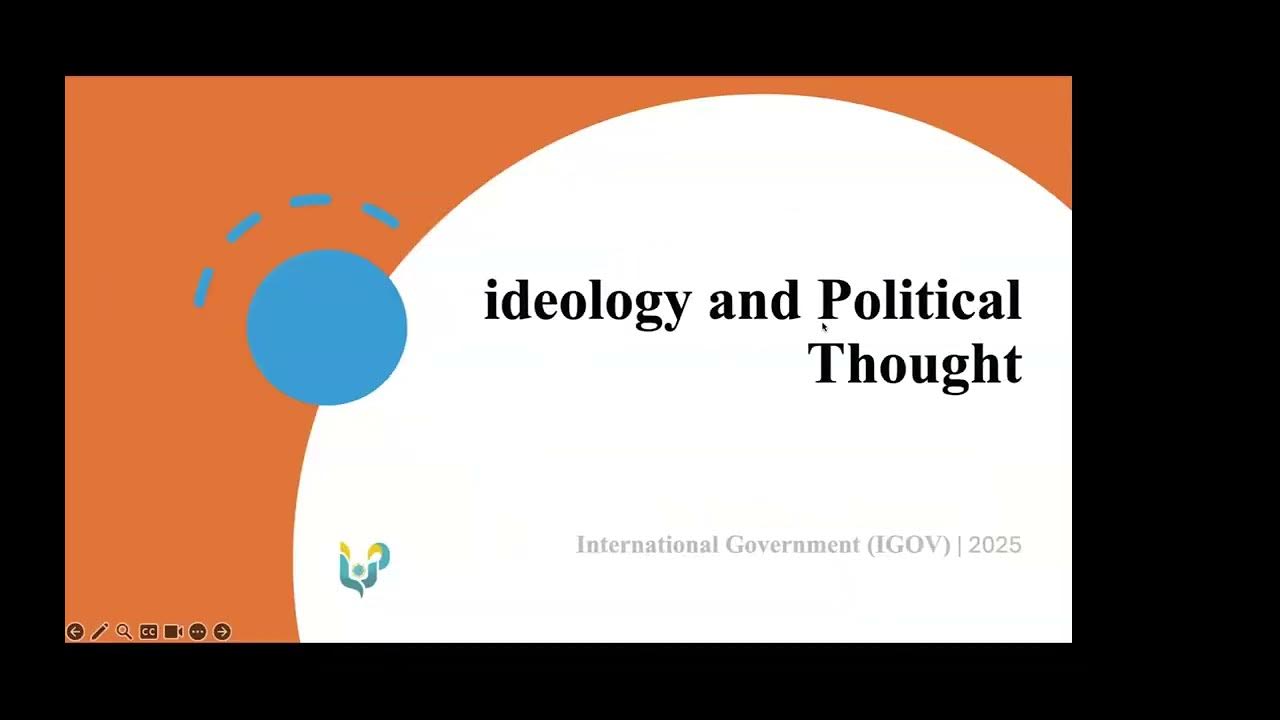 political ideology and political thought - YouTube