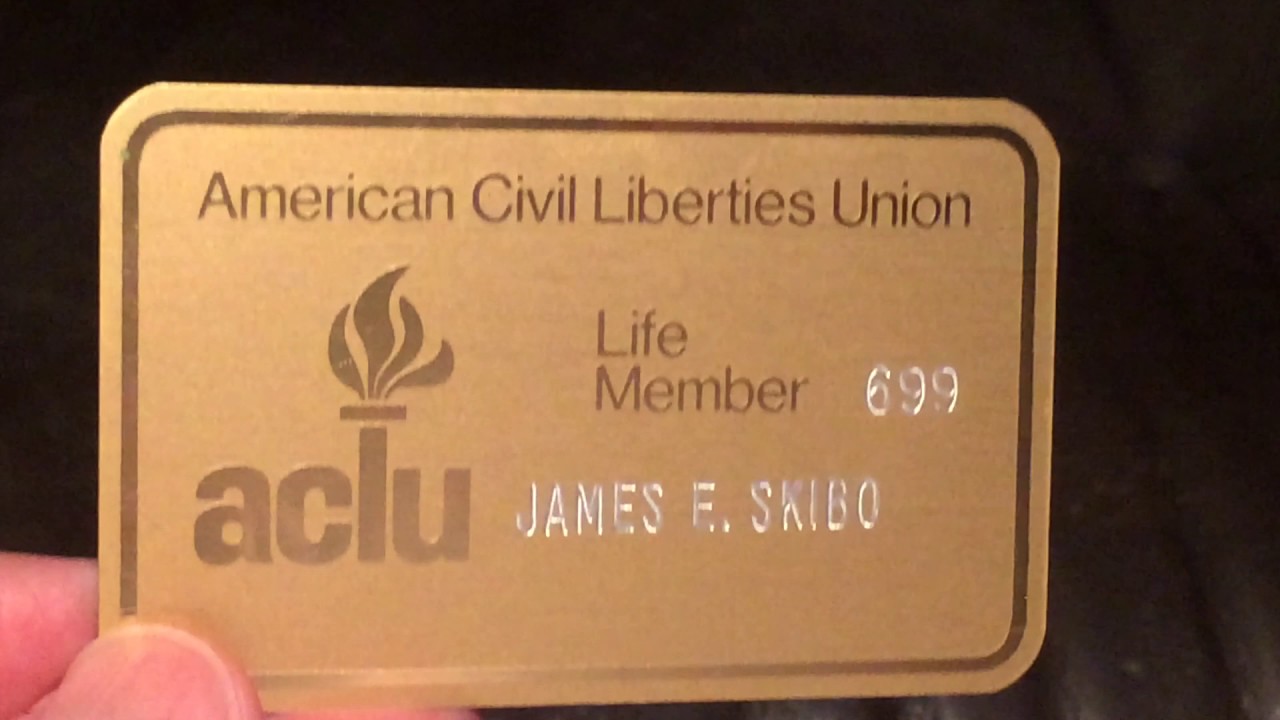 ACLU Membership Lifetime Card (c.1969) - YouTube
