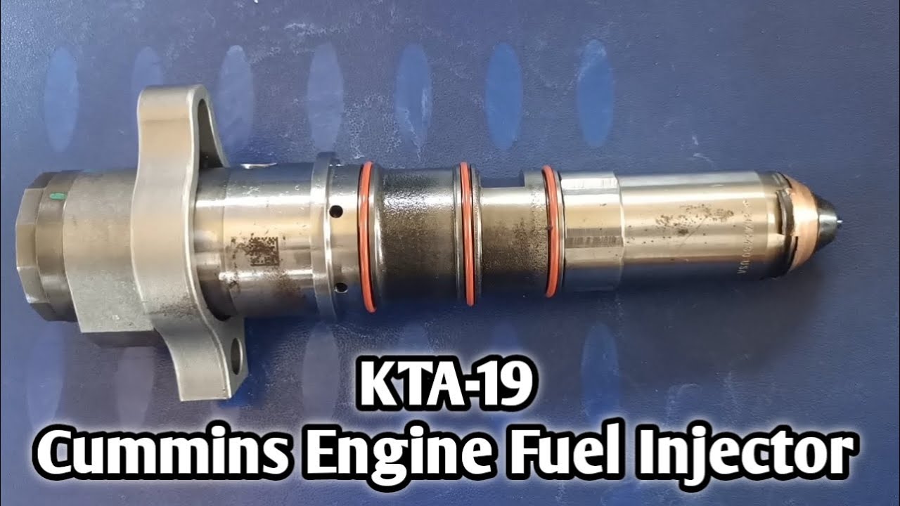 KTA-19 Cummins Engine Fuel Injector | The ElectroMotive Seaman - YouTube