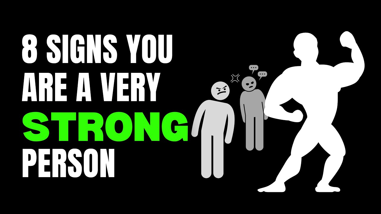 8 SIGNS You Are a VERY STRONG PERSON | STOIC PHILOSOPHY - YouTube