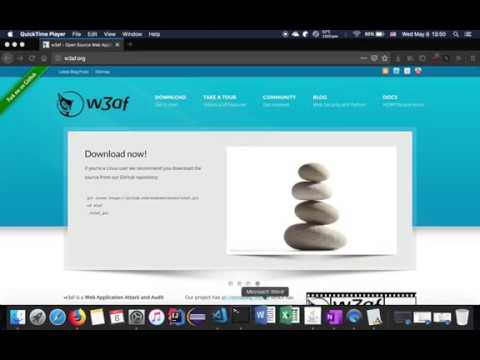 Security Testing tool w3af Demo - YouTube