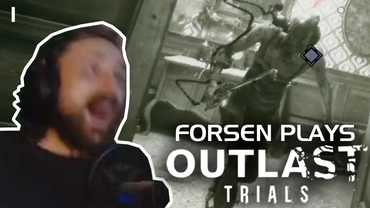 Forsen gets scared. The Outlast Trials (1) - YouTube