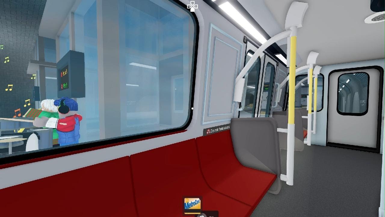 Roblox subway automated: TRC1 (1) train from chambers to rector street ...