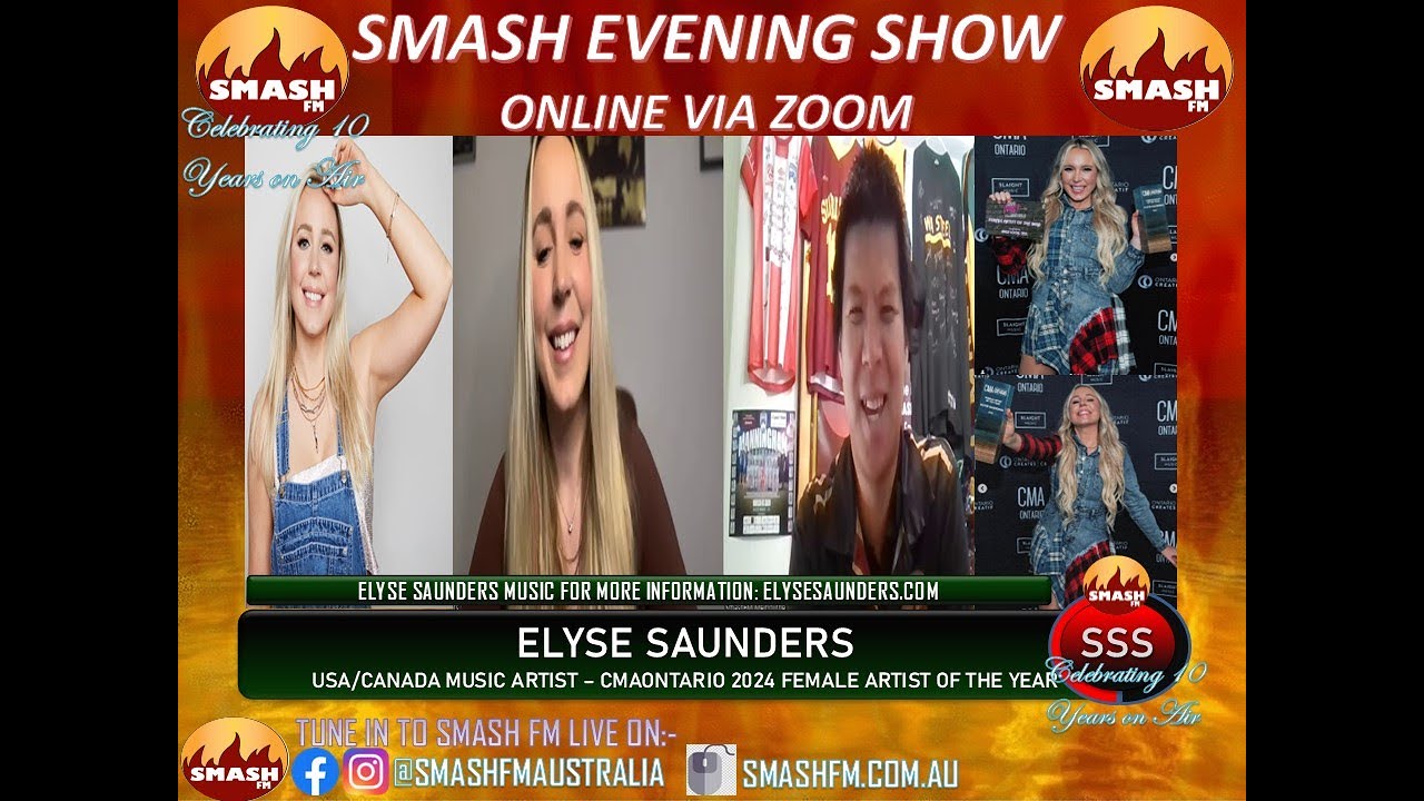 SSS10THYR: Elyse Saunders Music Interviews 211124 - YouTube