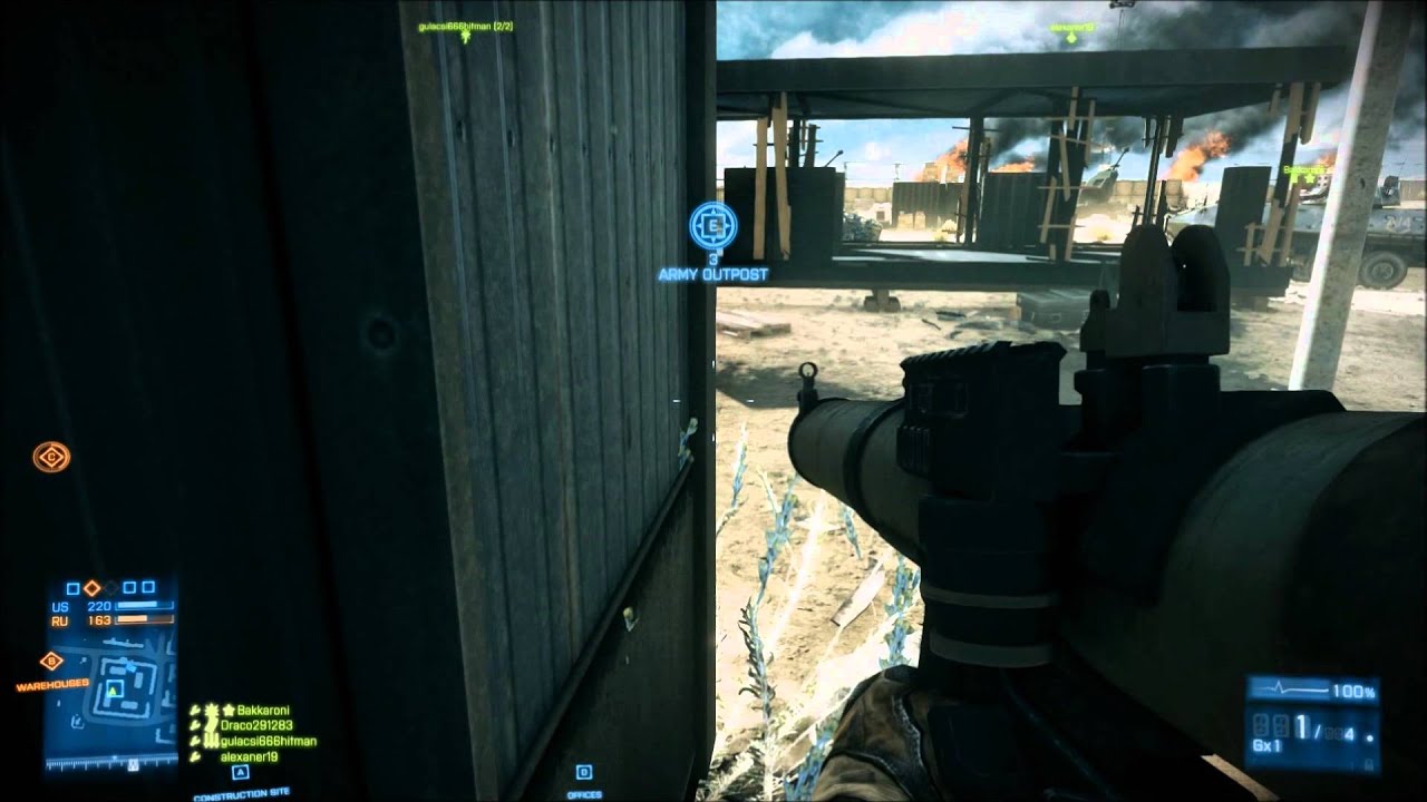 Battlefield 3: Operation Firestorm Conquest Round. - YouTube