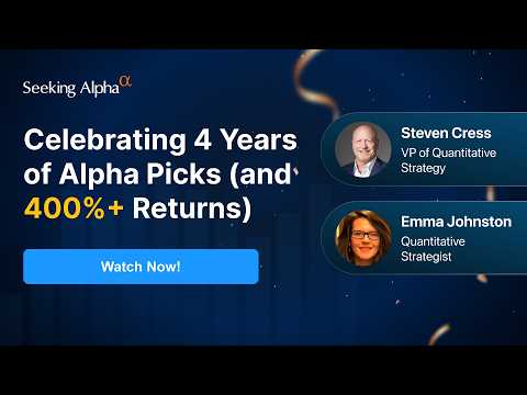 Celebrating 4 Years of Alpha Picks (and 400%+ Returns)