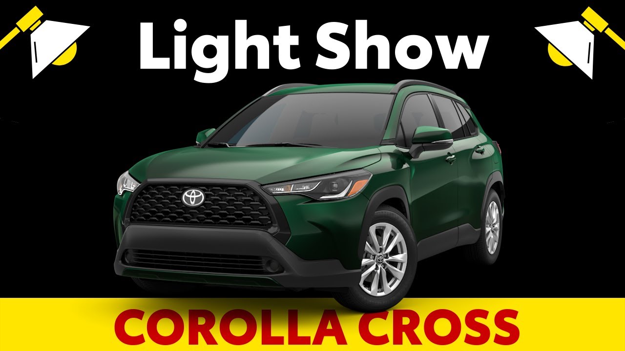 Lights, camera, Corolla Cross LE Light Show // Smart Toyota Madison ...