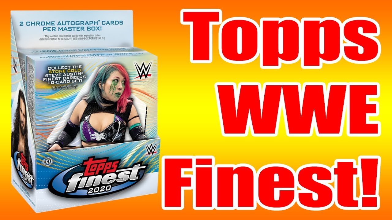 TOPPS WWE FINEST HOBBY BOX UK OPENING! BIG AUTOGRAPH HIT! - YouTube