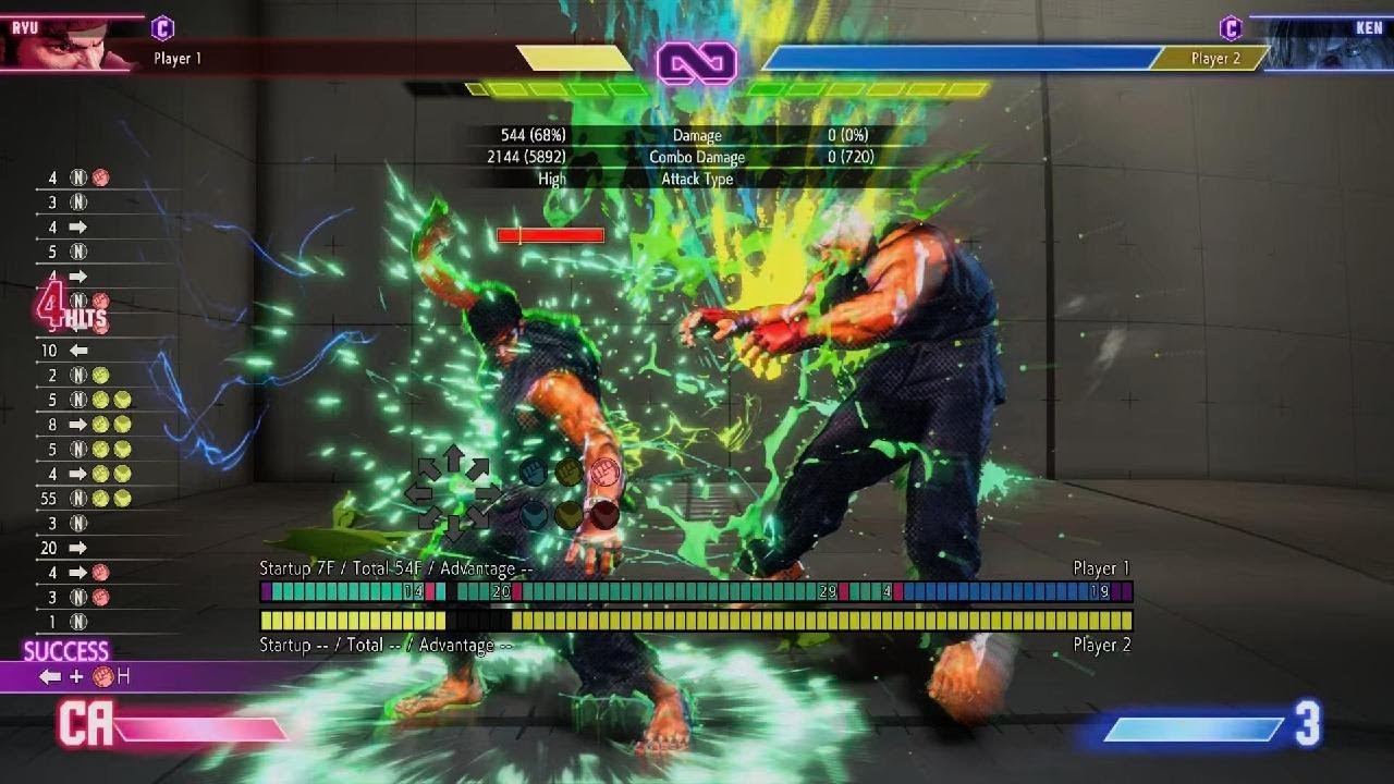 Street Fighter 6 Ryu Mid-Combo-Hadoken No Denjin Combo - YouTube