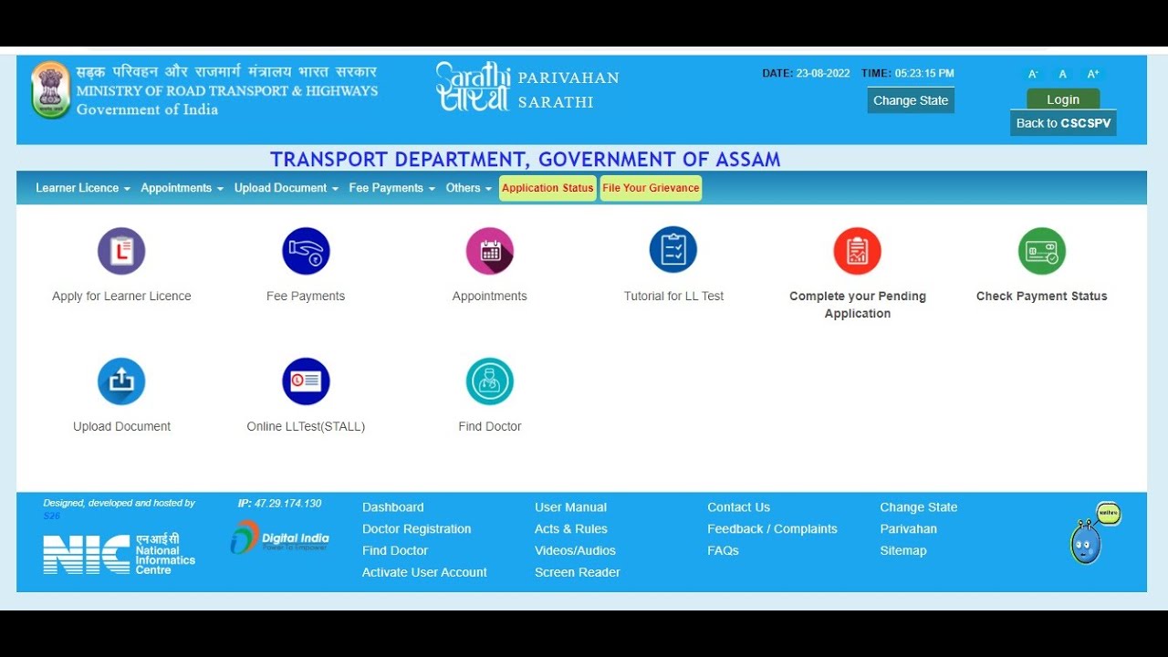 How To Apply Driving LICENCE Through CSC Wallet - YouTube