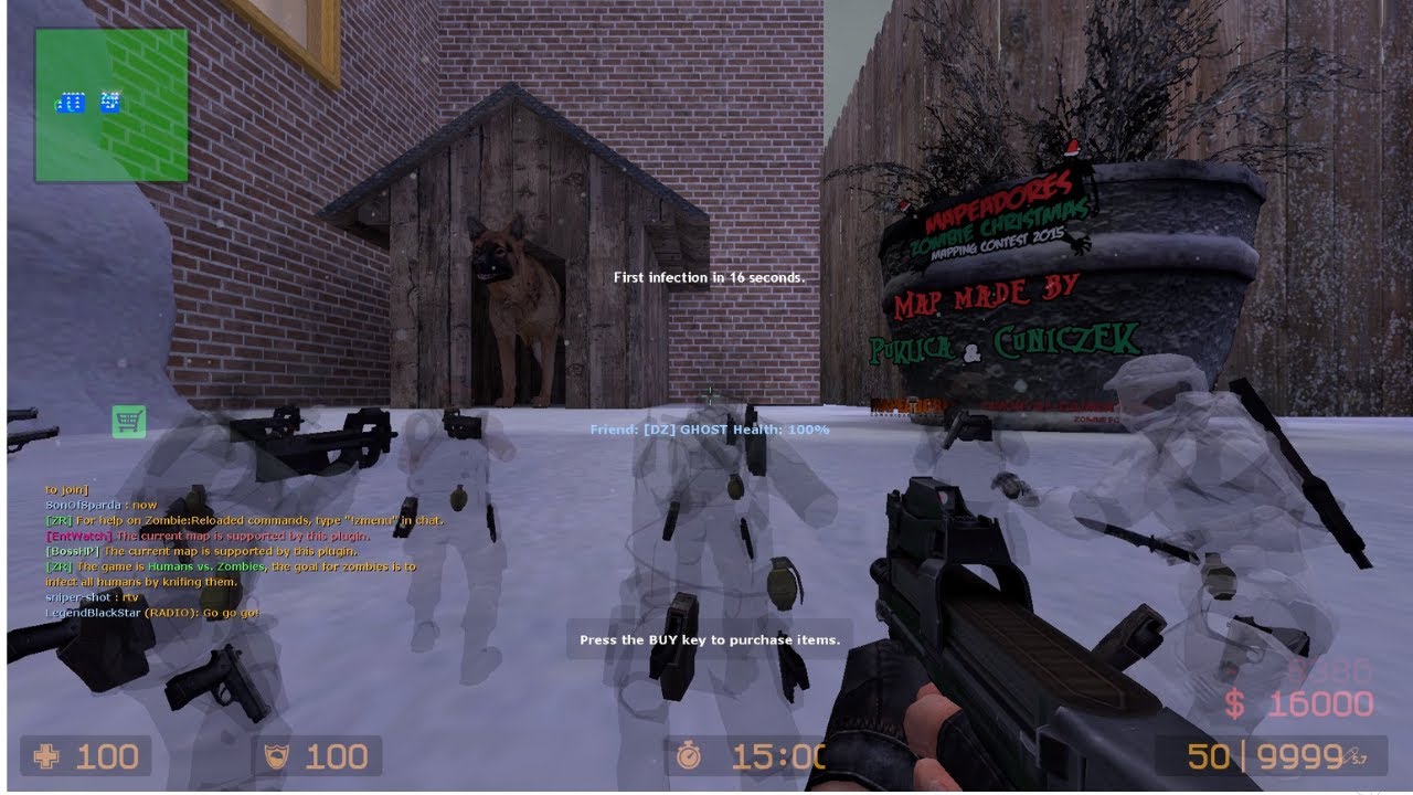 Counter Strike Source Zombie Escape map ze_bathroom Leve 2 - YouTube