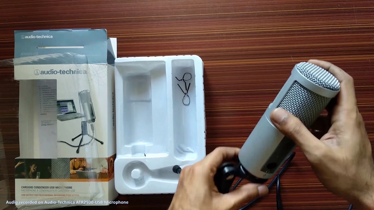 Audio-Technica ATR2500-USB Microphone Unboxing, Review & Mic Test - YouTube