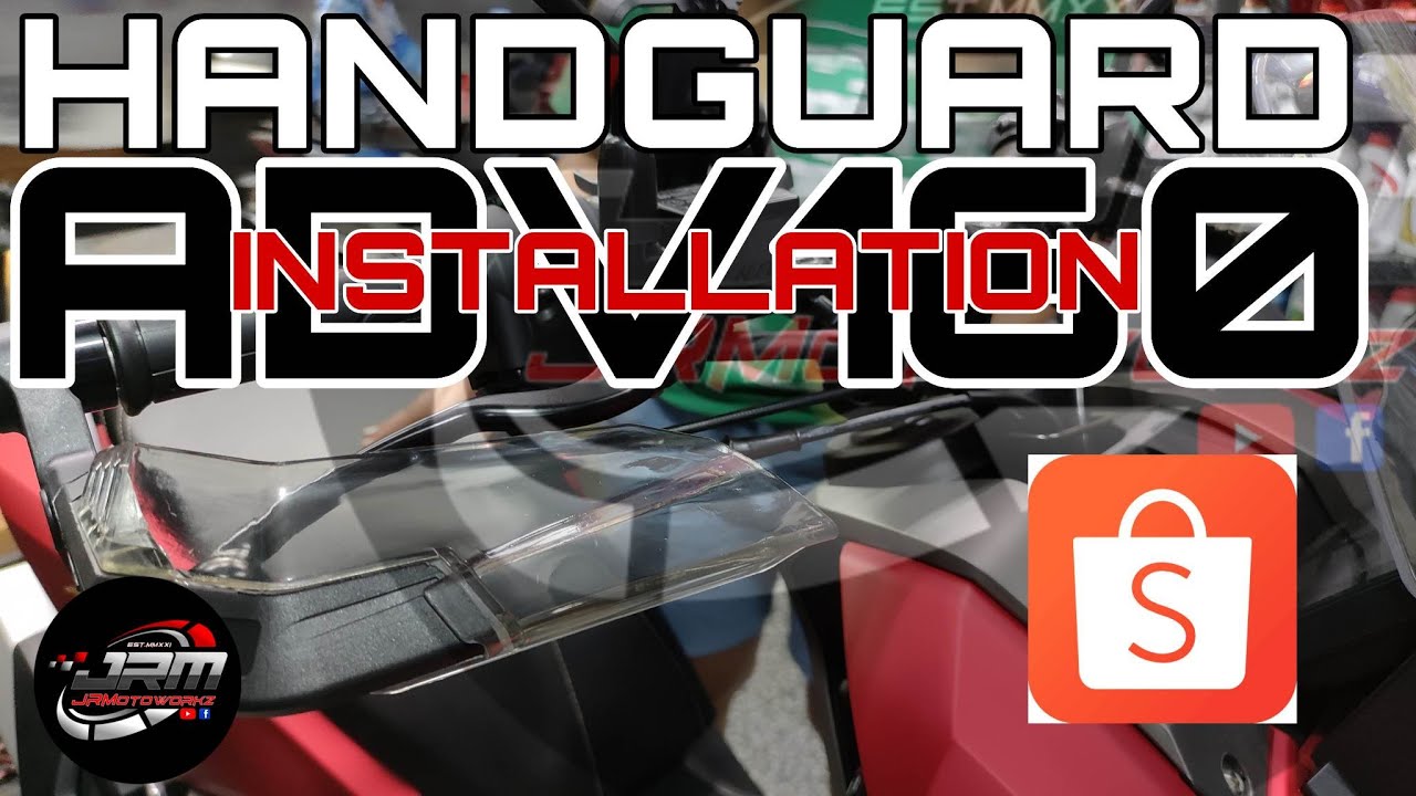 ADV160 HANDGUARD | HOW TO INSTALL HANDGUARD ON ADV160? | JRMOTOWORKZ ...