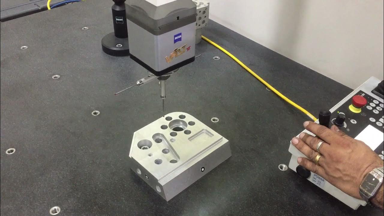 Coordinate Measuring Machine (CMM) Programming - YouTube
