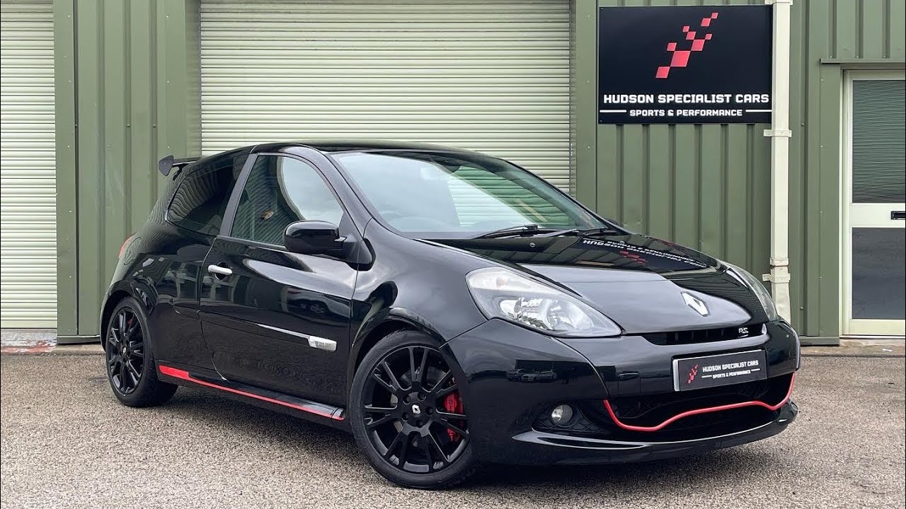Renaultsport Clio RS200 - Deep Black, Akrapovic Exhaust - YouTube