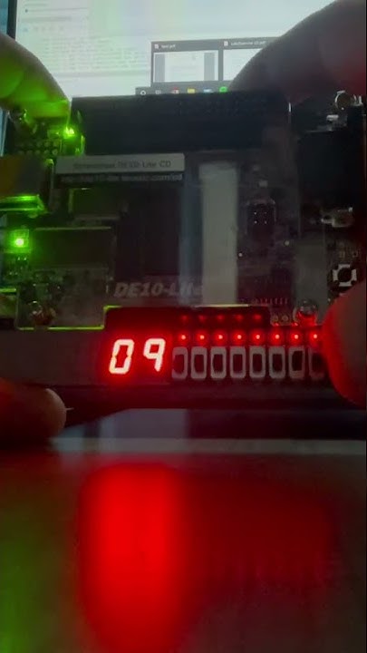 DE10 Lite - Verilog Laboratory Exercise 2 (Part 2) - YouTube