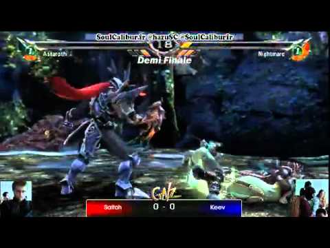 Soulcalibur V - Don King Tournament Saitoh Vs Keev (1/2) - YouTube