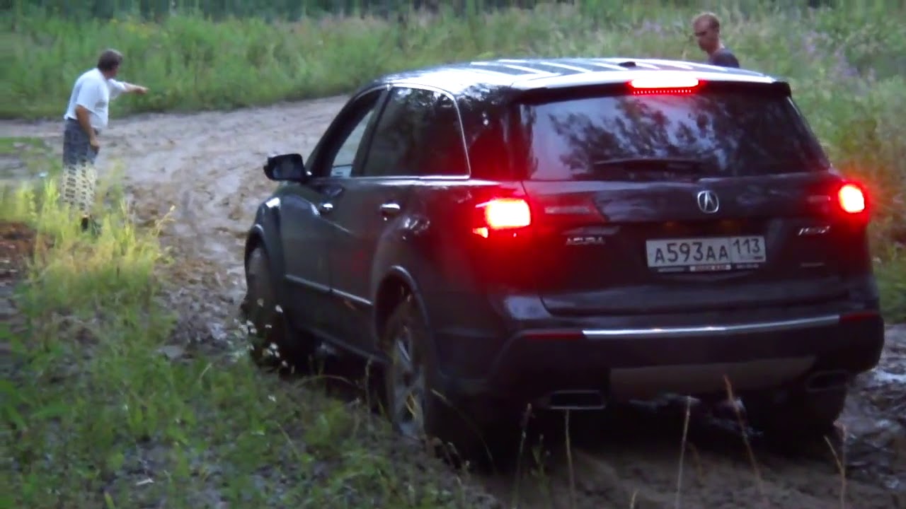 Acura MDX off road trails - YouTube