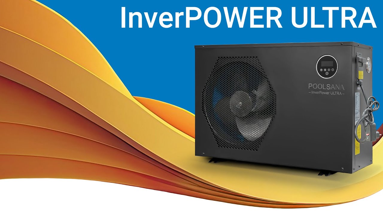 COP bis 18 - Produktvorstellung Full-Inverter Pool Wärmepumpe POOLSANA ...