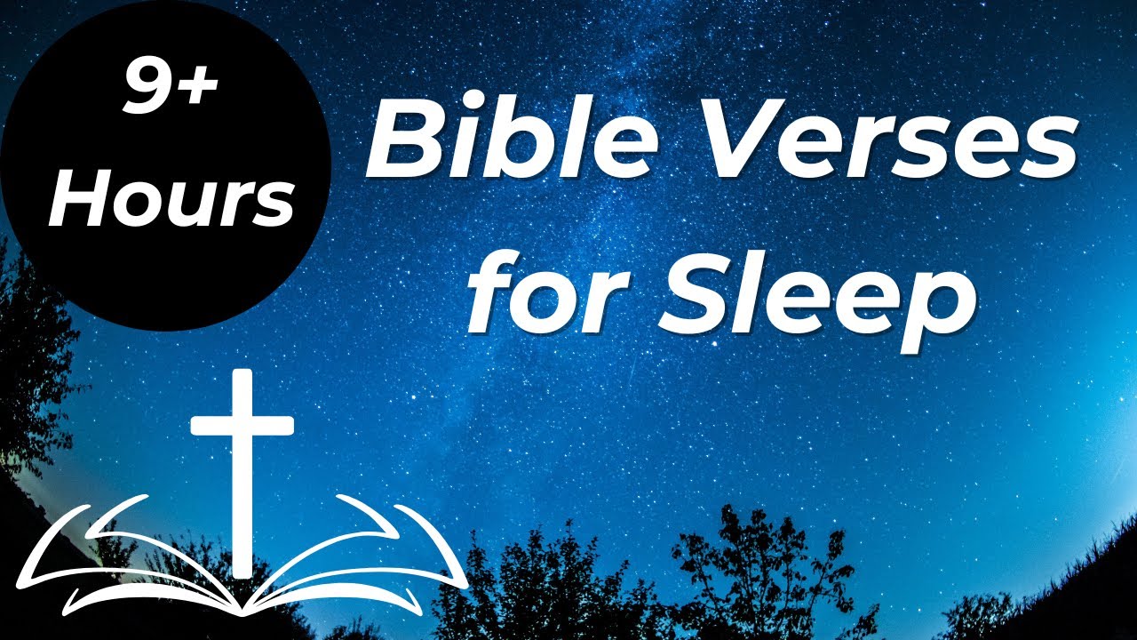 SLEEP SCRIPTURE for Sleep | Over 9 Hours Soothing Christian Music ...