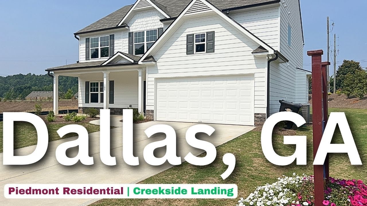 Tour a New Model Home in Dallas, GA | Piedmont Residential | Graham ...