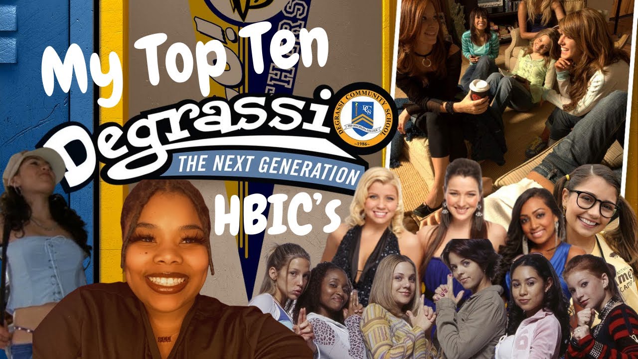 My Top Ten Degrassi Girls As Told By Rai Youtube