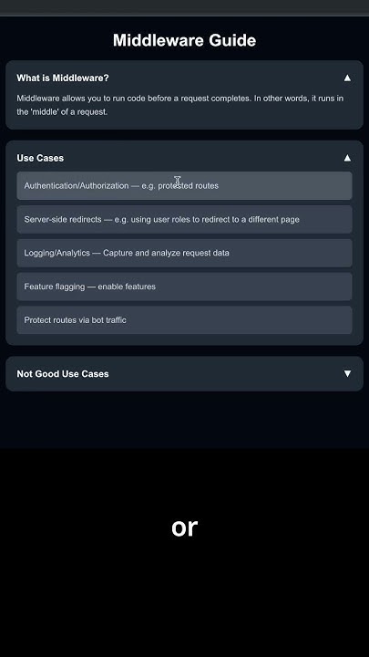 What Is "Middleware", Really? #reactjs #javascript - YouTube