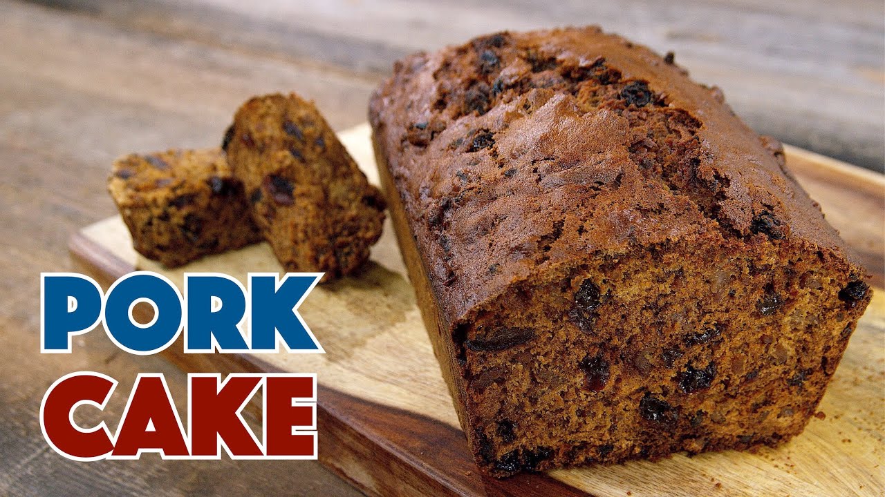 1915 Pork Cake Recipe & Taste Test... - YouTube