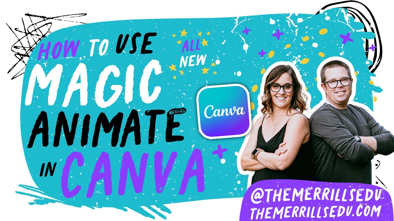 How to Use Magic Animate in Canva - YouTube