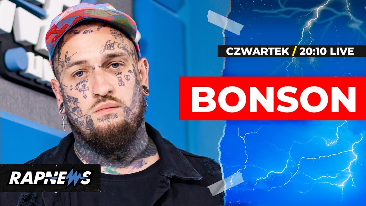🔵 BONSON: O BBQ, tatuażach i beefie z Sulinem | RAPNEWS LIVE #67 - YouTube