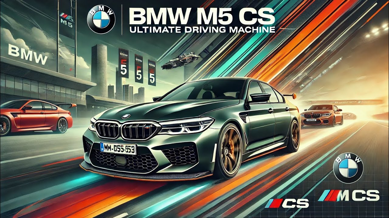 BMW M5 CS: The Ultimate Driving Machine - YouTube