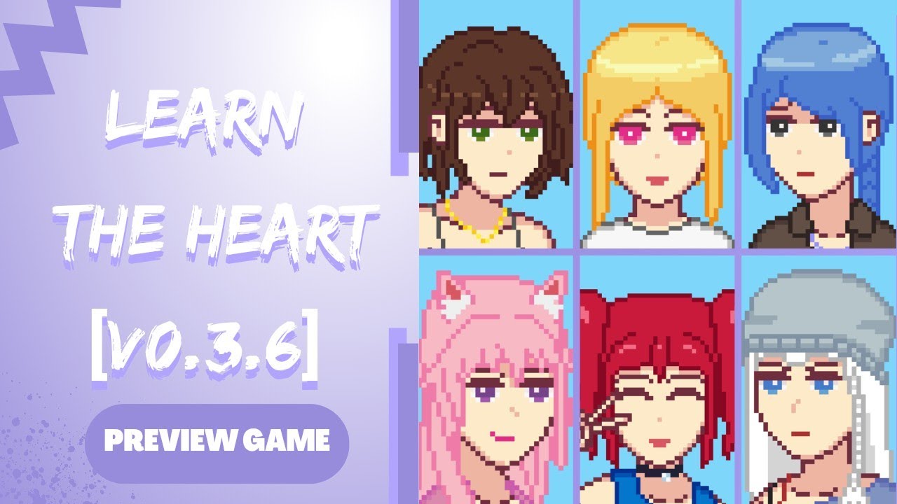 Update Preview Game Android/PC Game Learn the Heart [v0.3.6] Gameplay ...