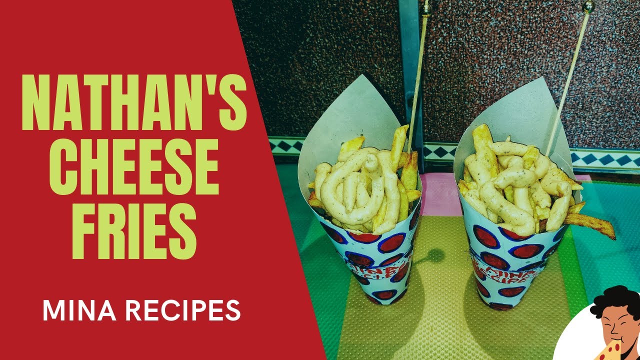 NATHAN'S CHEESE SAUCE WITH FRIES - YouTube