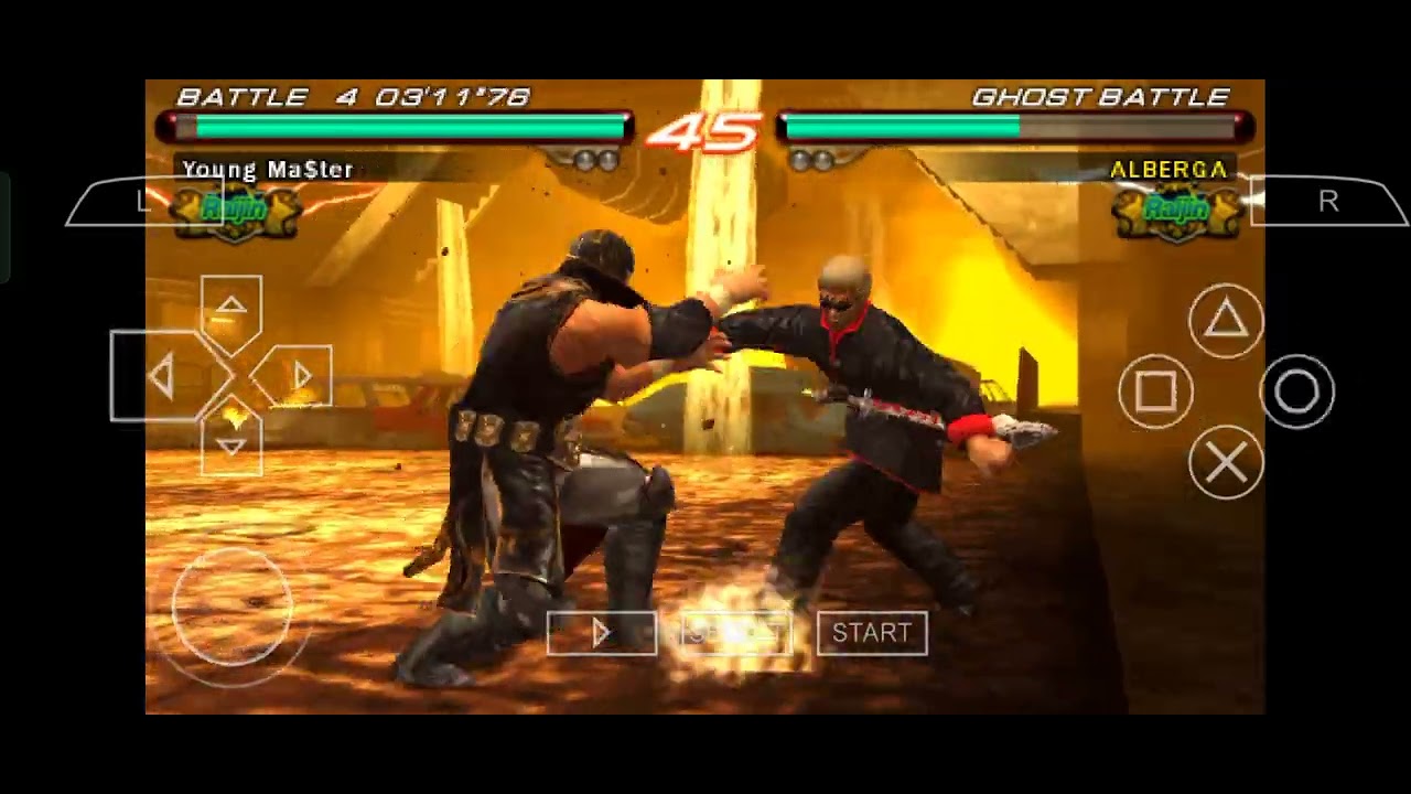 Ppsspp tekken 6 King ghost battle pt 20 - YouTube