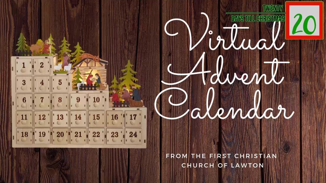Virtual Advent Calendar- December 6 - YouTube