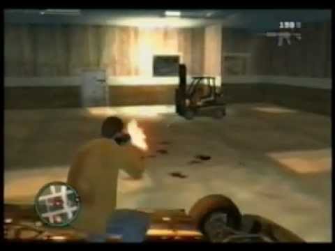 GTA 4 INVISIBLE COMBAT AREA # 2 from a mission - YouTube