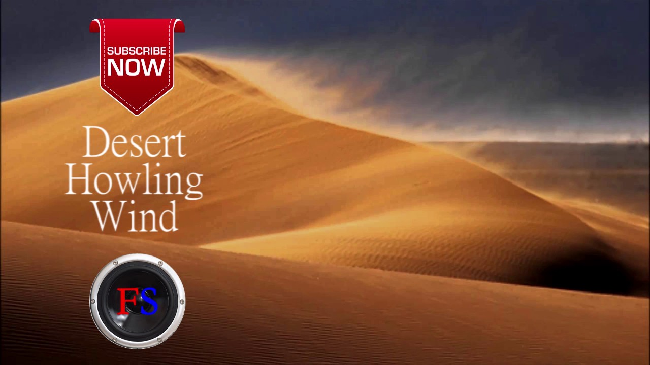 Sound desert howling wind Free Sound Effect - YouTube
