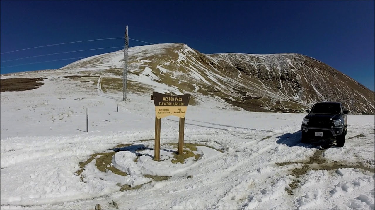 Colorado Land Cruisers on Weston Pass, Colorado OCT 2018 - YouTube