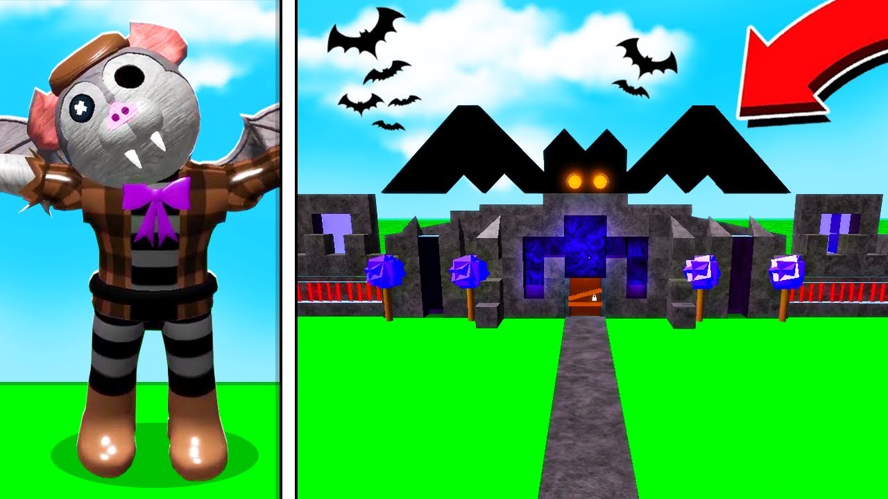 ROBLOX PIGGY BAKARI'S BAT CAVE! (Piggy Build Mode) - YouTube